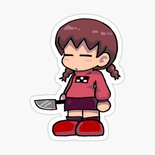 "madotsuki yume nikki" Sticker for Sale by fishiebiscuit | Redbubble