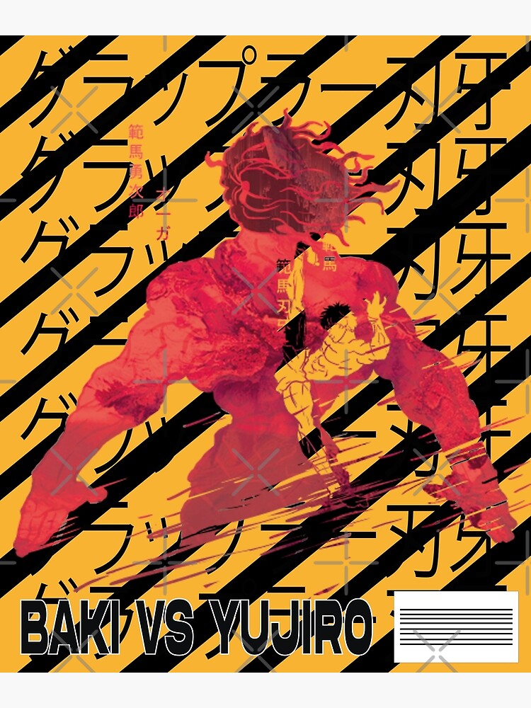 "Yujiro Hanma Gym Baki Hanma The Grappler" Poster for Sale by ...