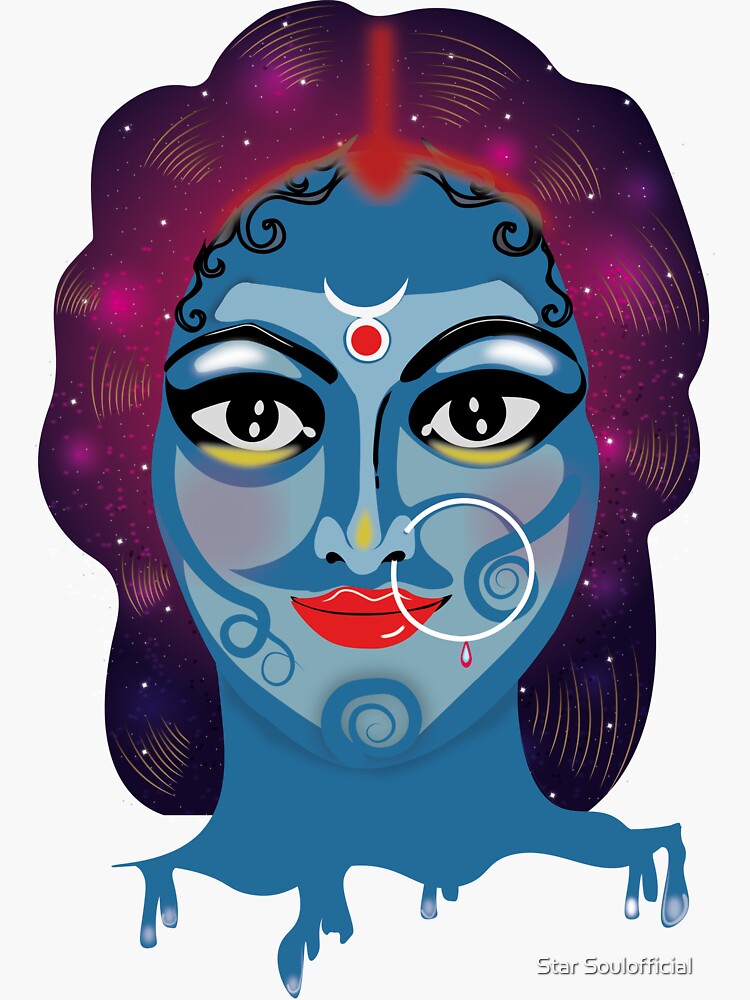 "Universal Mother Goddess" Sticker for Sale by anjanap | Redbubble