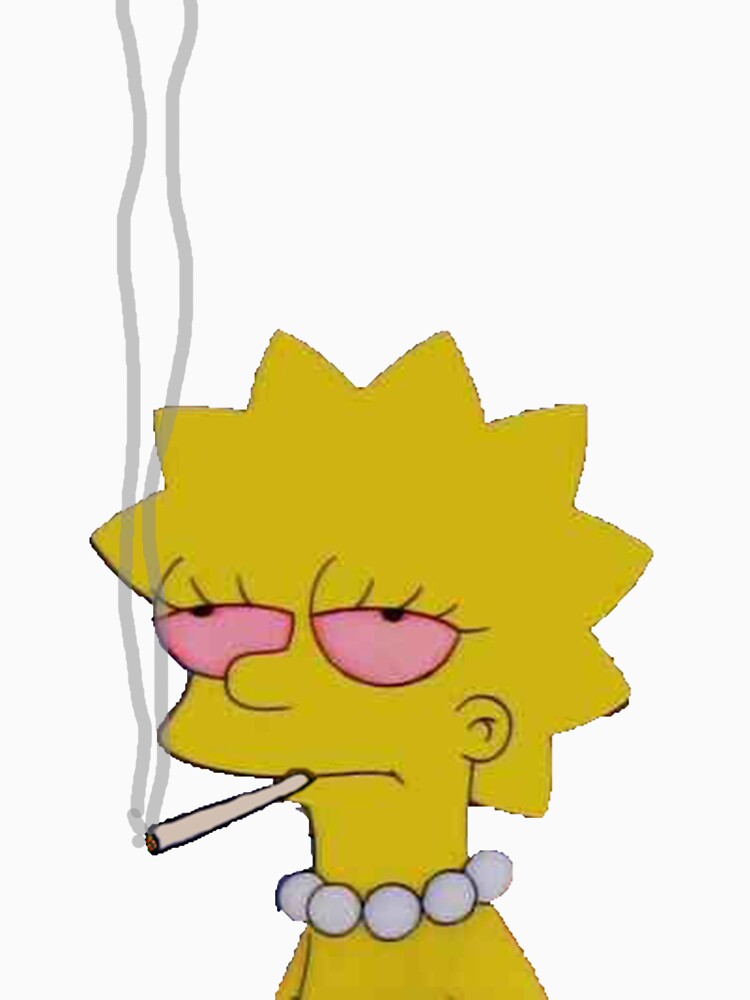 "Stoner Lisa" T-Shirt von IEatPencils | Redbubble