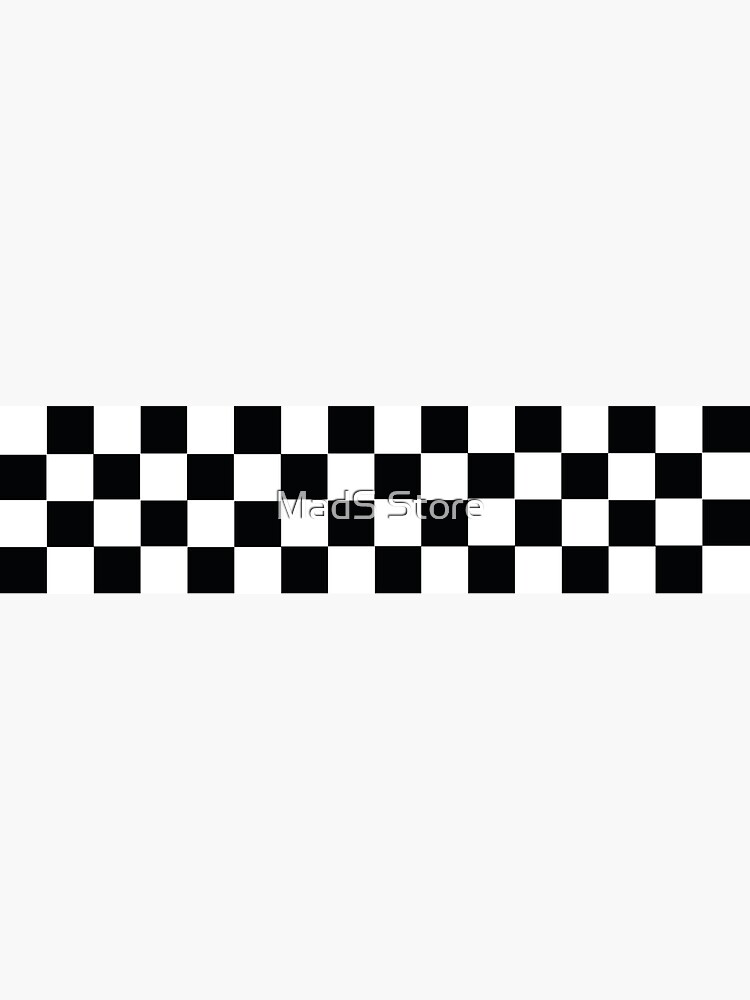 "Car Racing Checkered Finish Line Flag Automobile Motor Race" Sticker ...