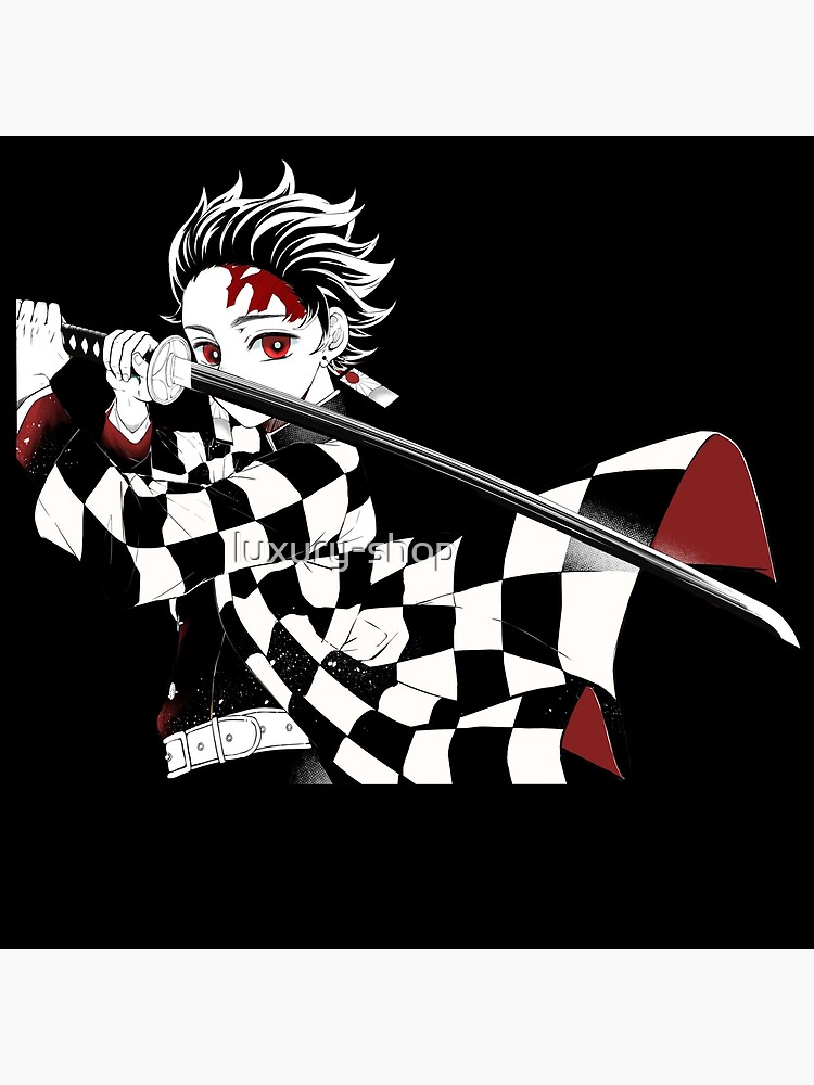 "Tanjiro Kamado kimetsu no yaiba demon slayer" Canvas Print for Sale by ...