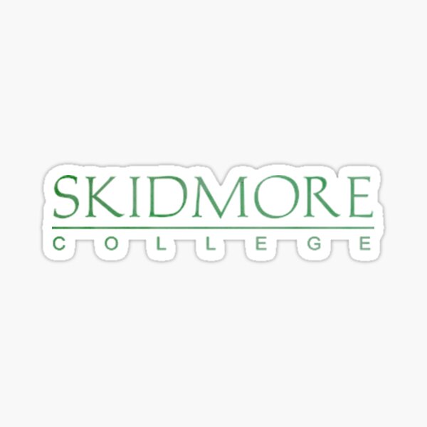 "Skidmore College" Sticker for Sale by adjsr | Redbubble