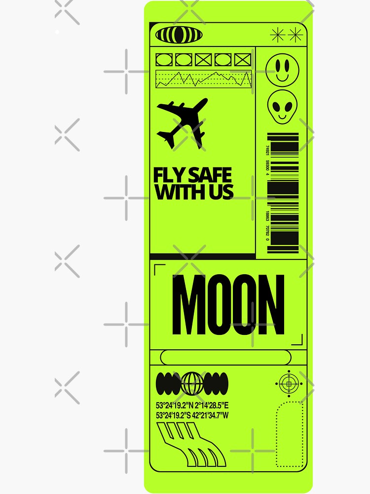 "Plane tickets" Sticker for Sale by willyparo | Redbubble