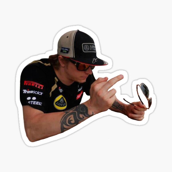 "kr mid fing" Sticker for Sale by jnelson92800 | Redbubble