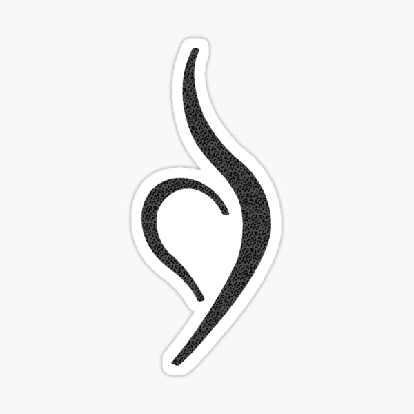 Neda Symbol Umriss
