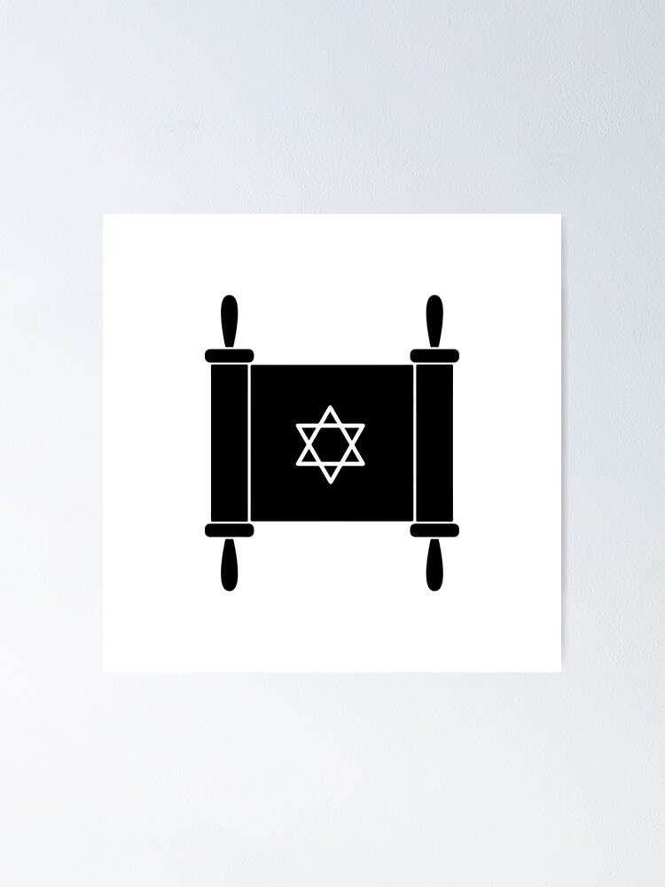 Póster «Rollo de Sefer Torah, símbolo nacional y cultural judío ...