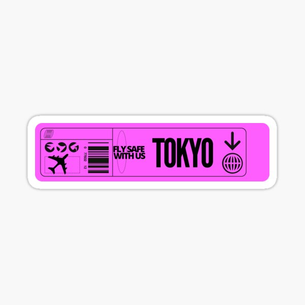 "Plane tickets" Sticker for Sale by willyparo | Redbubble