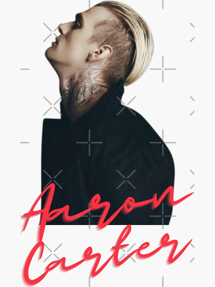 Sticker « Aaron Carter - Rip Aaron Carter - Aaron Carter 2022 », par ...
