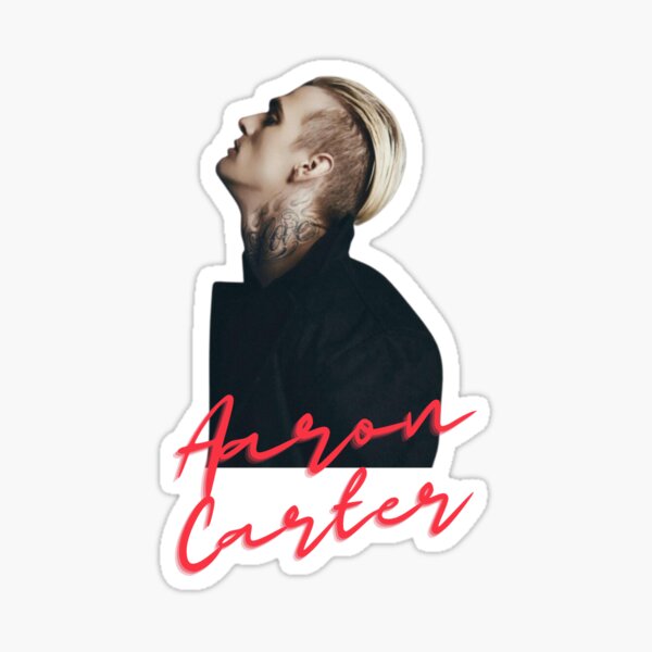 Sticker « Aaron Carter - Rip Aaron Carter - Aaron Carter 2022 », par ...