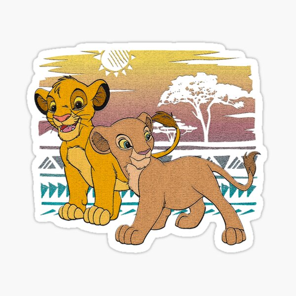 "The Lion Prince Young Sipa and Nela" Sticker for Sale by ganeybollent ...