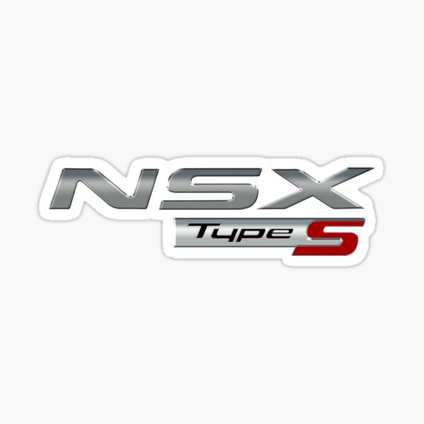 "NSX ACURA Type S Car" Sticker for Sale by digitalgifts22 | Redbubble