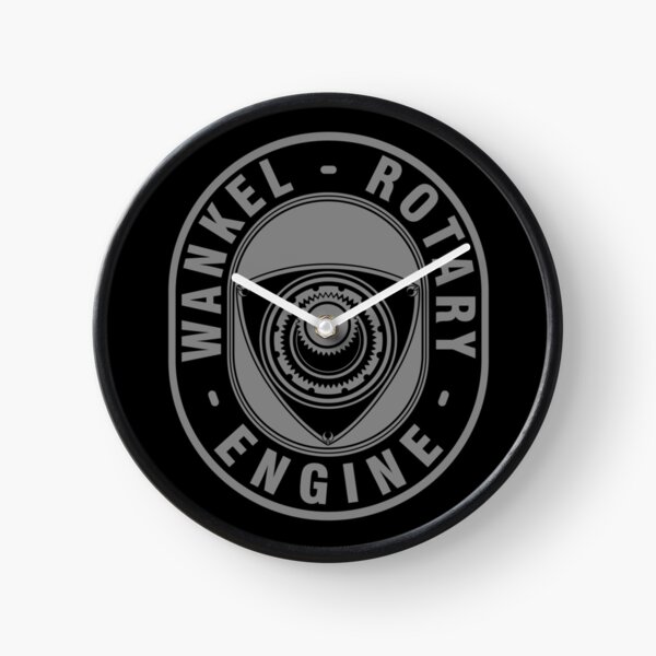 "Wankel Rotary Engine" Uhr von m-arts | Redbubble