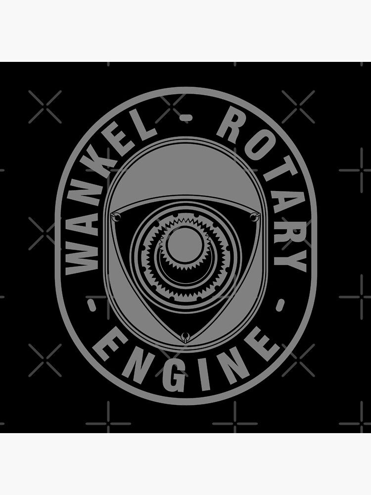 "Wankel Rotary Engine" Uhr von m-arts | Redbubble