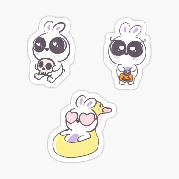 "Stray Kids Skzoo Leebit pack" Sticker for Sale by enlilly | Redbubble