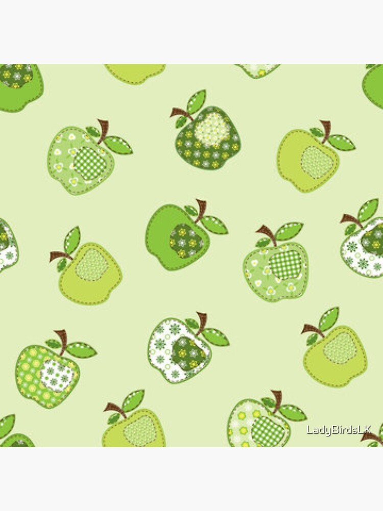 "Fruits Apple Green Apple" Poster for Sale by LadyBirdsLK | Redbubble
