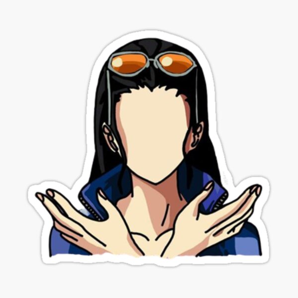 "NICO ROBIN ONE PIECE" Sticker for Sale by allwhatiwant4 | Redbubble