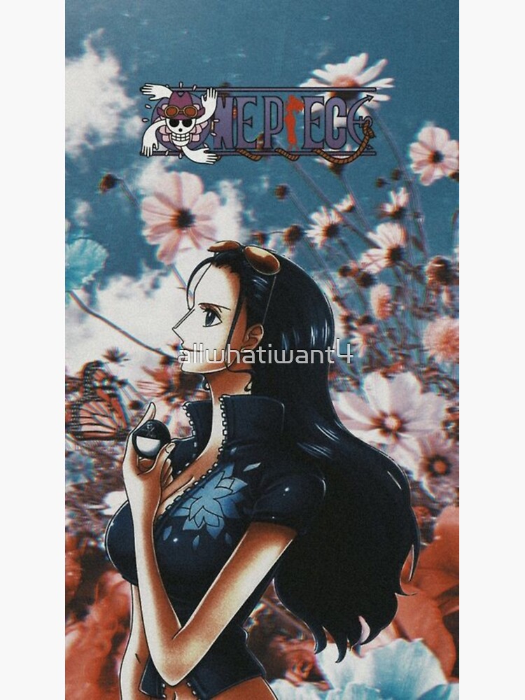 "NICO ROBIN FLOWER GIRL ONE PIECE" Sticker for Sale by allwhatiwant4 ...