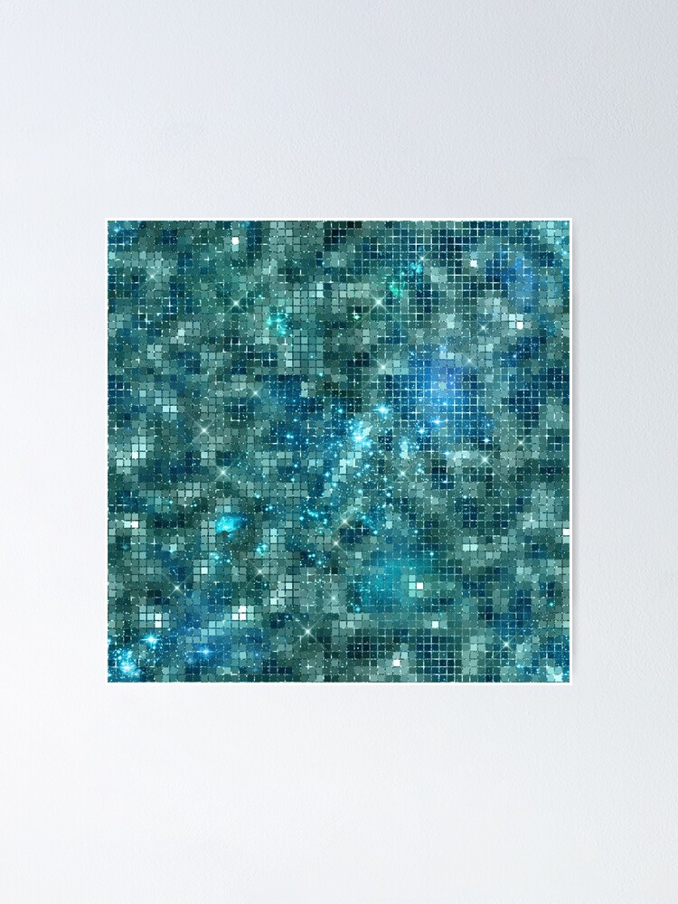 "Galaxy Shimmer Design" Poster for Sale by LECOUFStudio | Redbubble