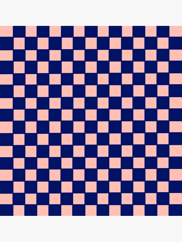 "Navy Checkered Vintage Pattern" Sticker for Sale by artttbysar | Redbubble