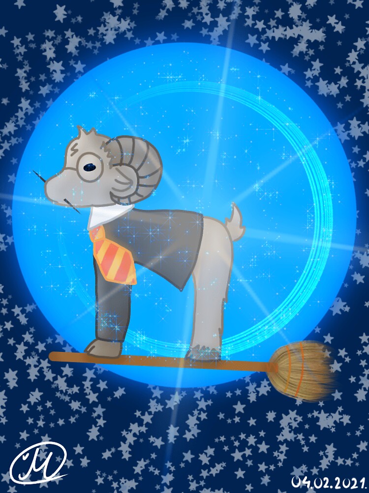 "Magic goat" Sticker for Sale by Chupakova2 | Redbubble