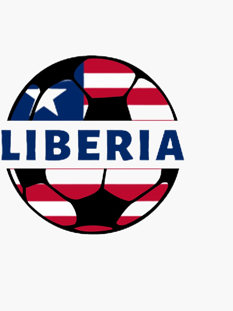 "Liberia Football " Sticker for Sale by Footballunite | Redbubble
