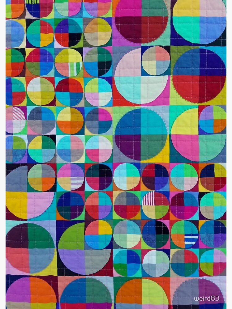 "Circle Patchwork quilt patches I love quilting quilter life circular ...