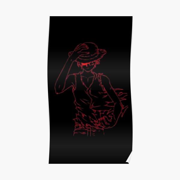 "monkey d luffy " Poster for Sale by designoDZ | Redbubble
