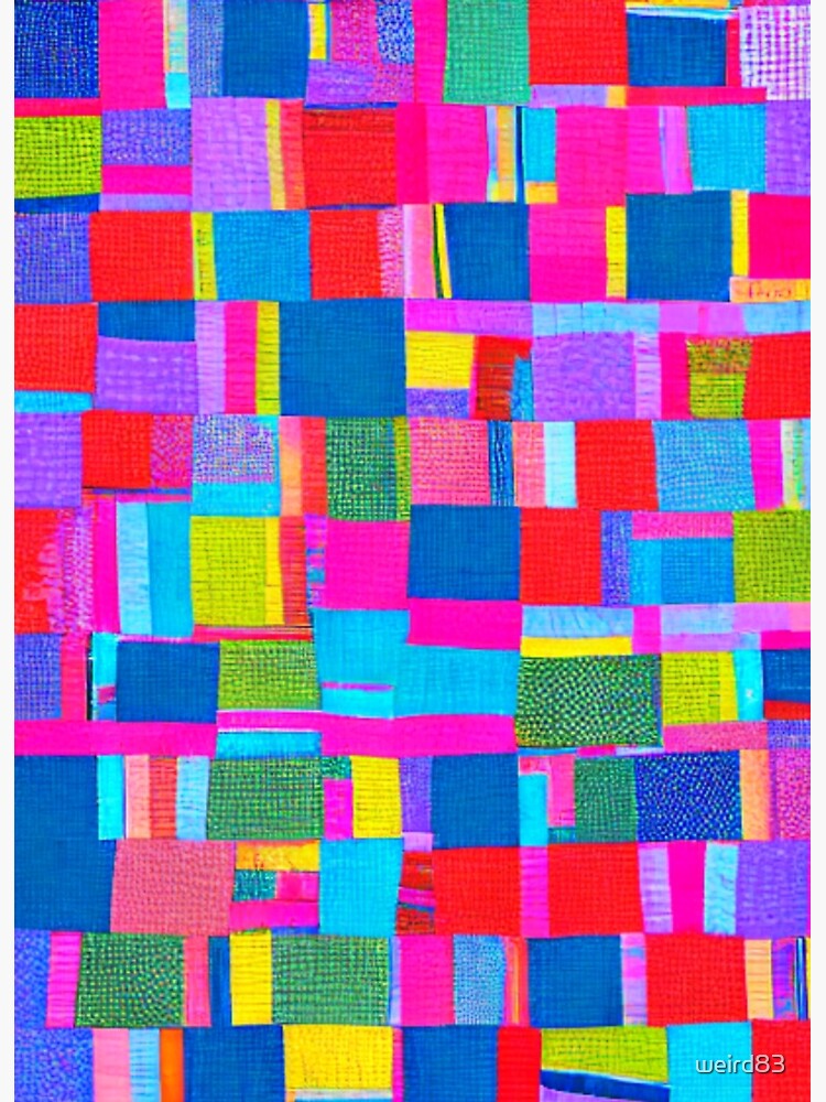 "Patchwork quilt patches blanket I love quilting quilter life colorful ...