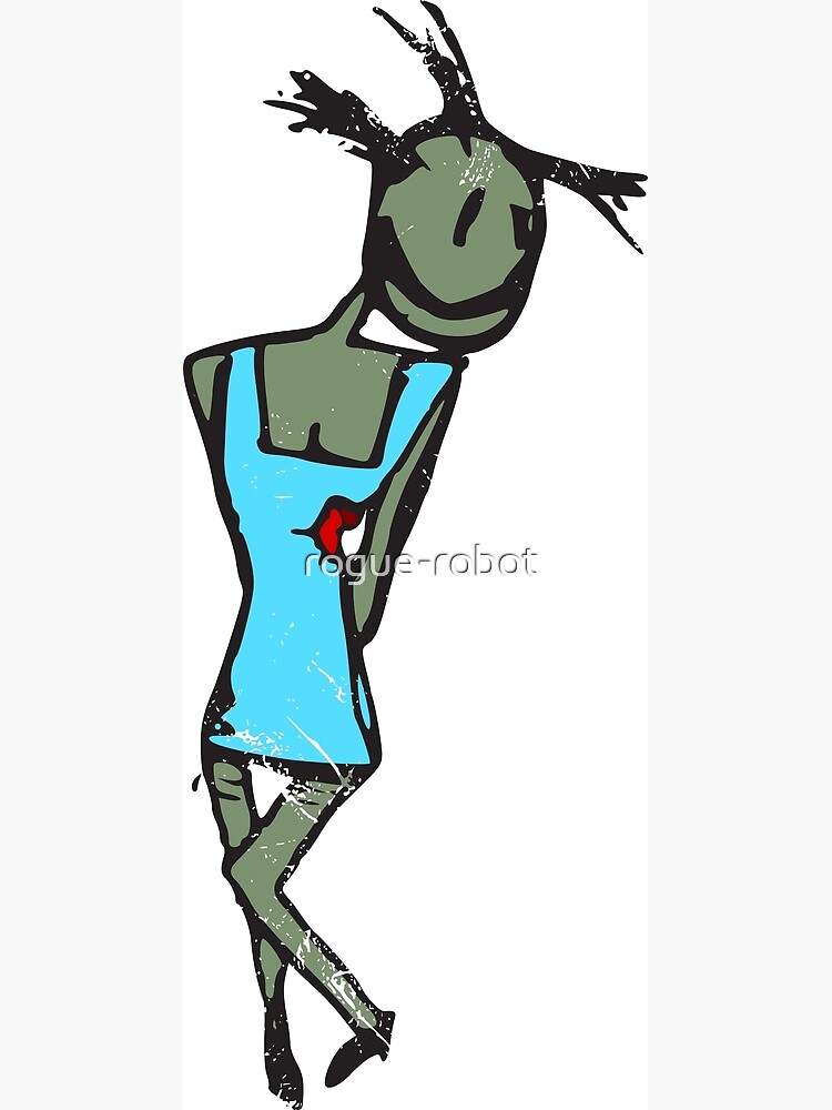 "Zombie Girl" Poster by rogue-robot | Redbubble