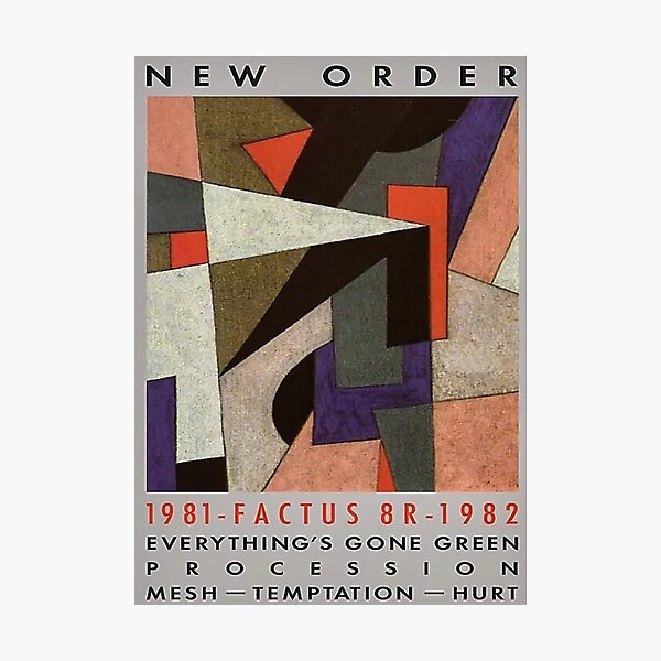 "NEW ORDER BAND" Photographic Print for Sale by KatlynBayer | Redbubble