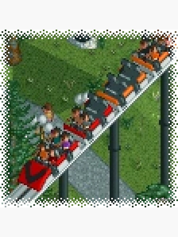 "RollerCoaster Tycoon RCT 1 - Looping / Steel Roller Coaster (Reversed ...