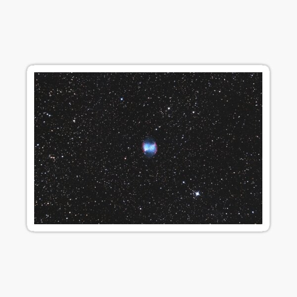 "Dumbbell Nebula" Sticker for Sale by astrofoxx | Redbubble