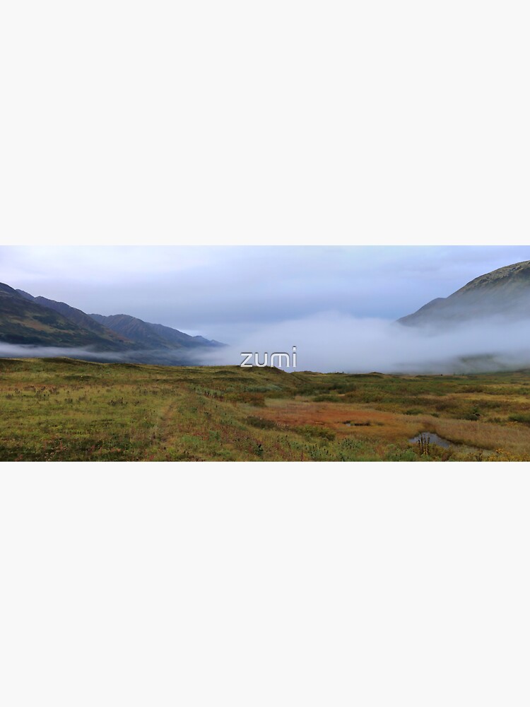 "Turnagain pass panorama" Sticker for Sale by zumi | Redbubble