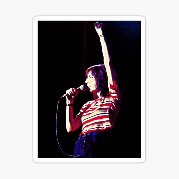 "PATTI SMITH " Sticker by colorcollective | Redbubble