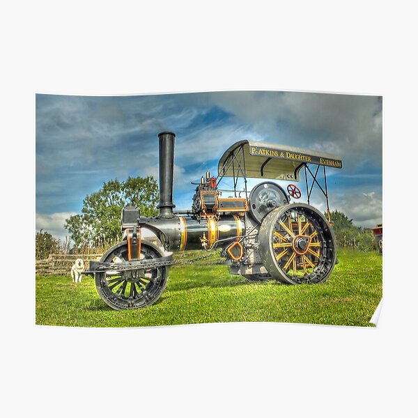 Collectables BIRTHDAY CARD 4 DIFFERENT RALLY POSTERS TRACTION ENGINE ...