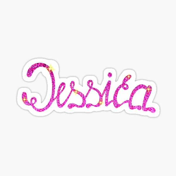"Jessica" Sticker by Marishkayu | Redbubble