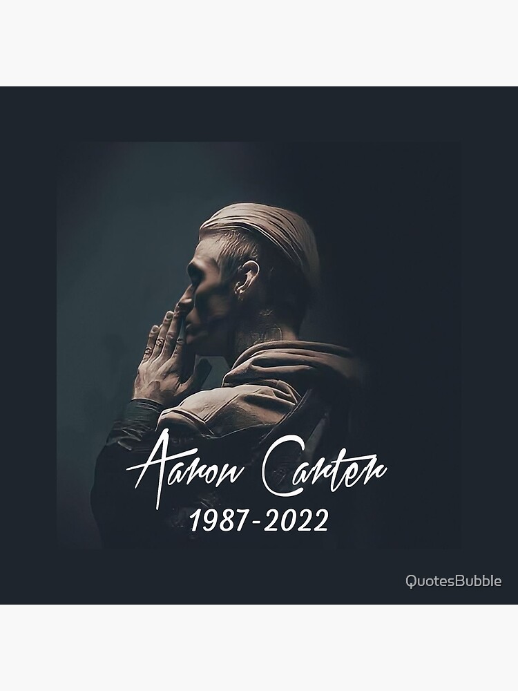 "Aaron Carter" Poster for Sale by QuotesBubble | Redbubble