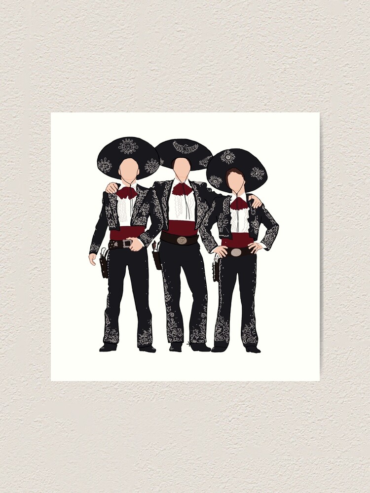 "The three amigos!" Art Print for Sale by froggyleggs | Redbubble