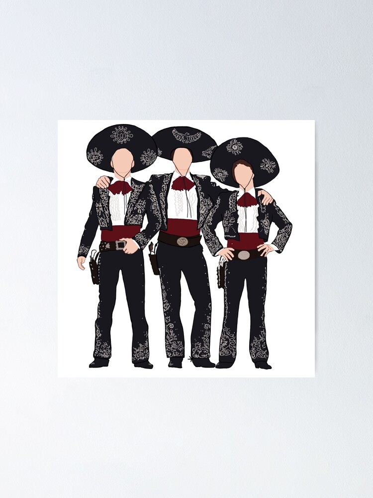 "The three amigos!" Poster for Sale by froggyleggs | Redbubble