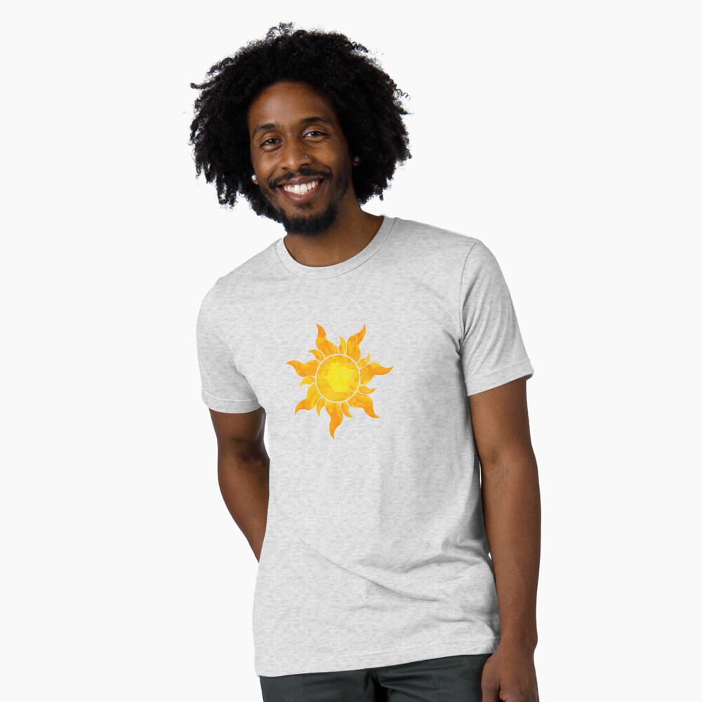 "Tangled Sun" Sticker for Sale by HarshBrown | Redbubble
