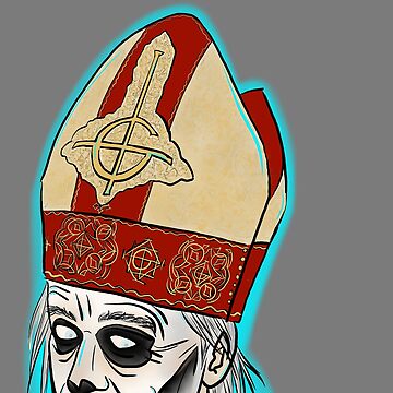 "Papa Nihil ghost side 1" Sticker for Sale by Fenrisofasgard | Redbubble
