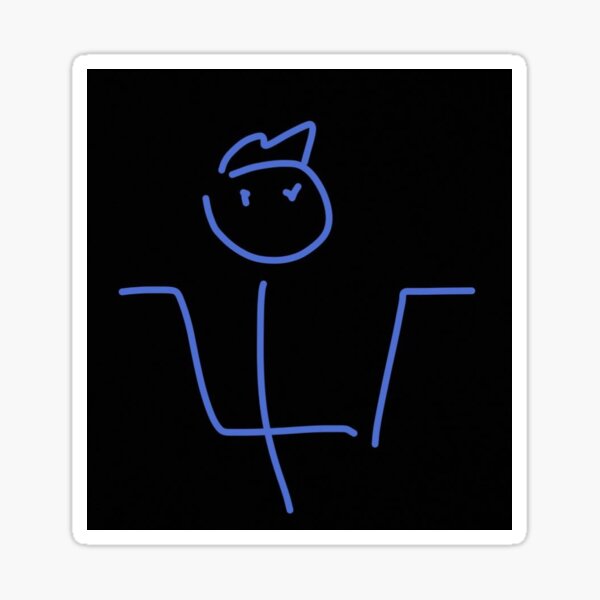 "Shrug" Sticker for Sale by GraveMarker17 | Redbubble