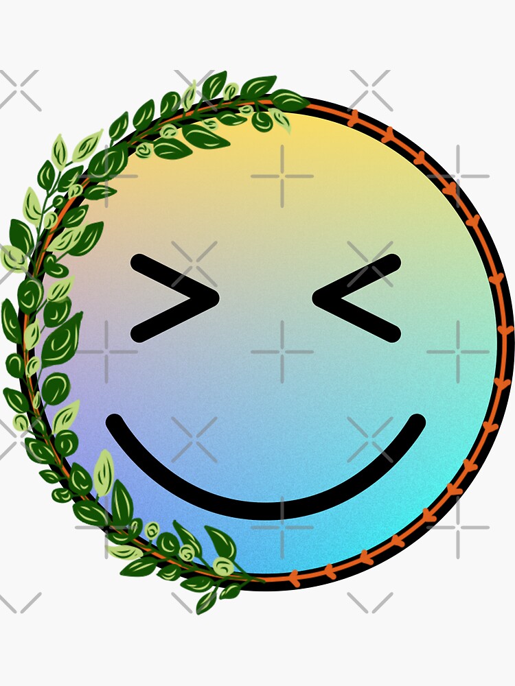 "Grinning Face Emoji" Sticker for Sale by Ora24 | Redbubble