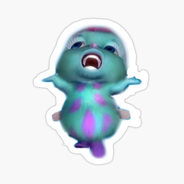 "bibble meme" Sticker for Sale by HarshBrown | Redbubble