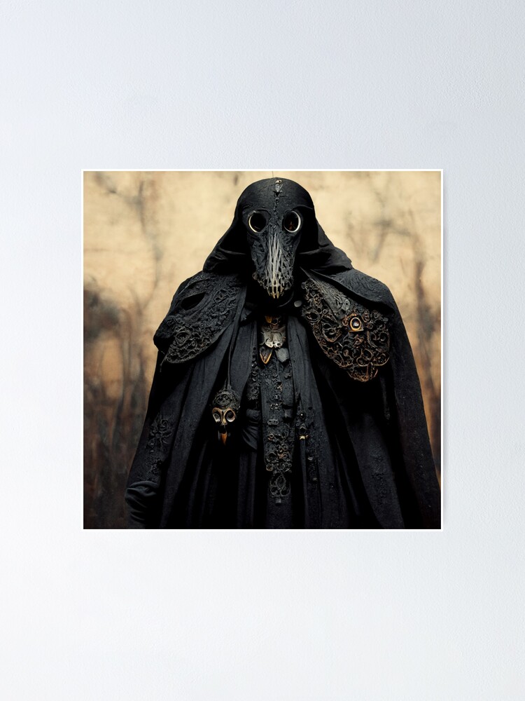 "The plague doctor" Poster for Sale by Daramacus | Redbubble