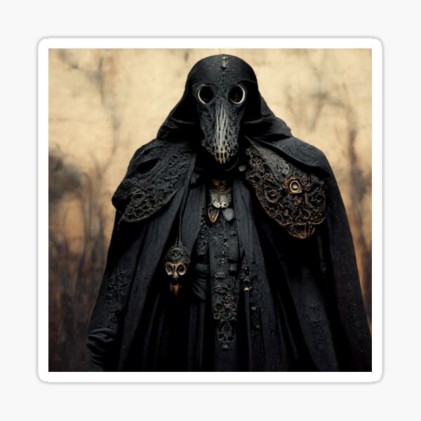 "The plague doctor" Sticker for Sale by Daramacus | Redbubble