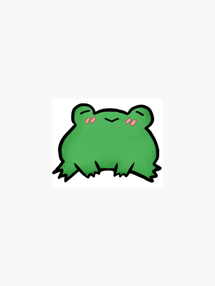 Froggo Sticker For Sale By Josiepox Redbubble