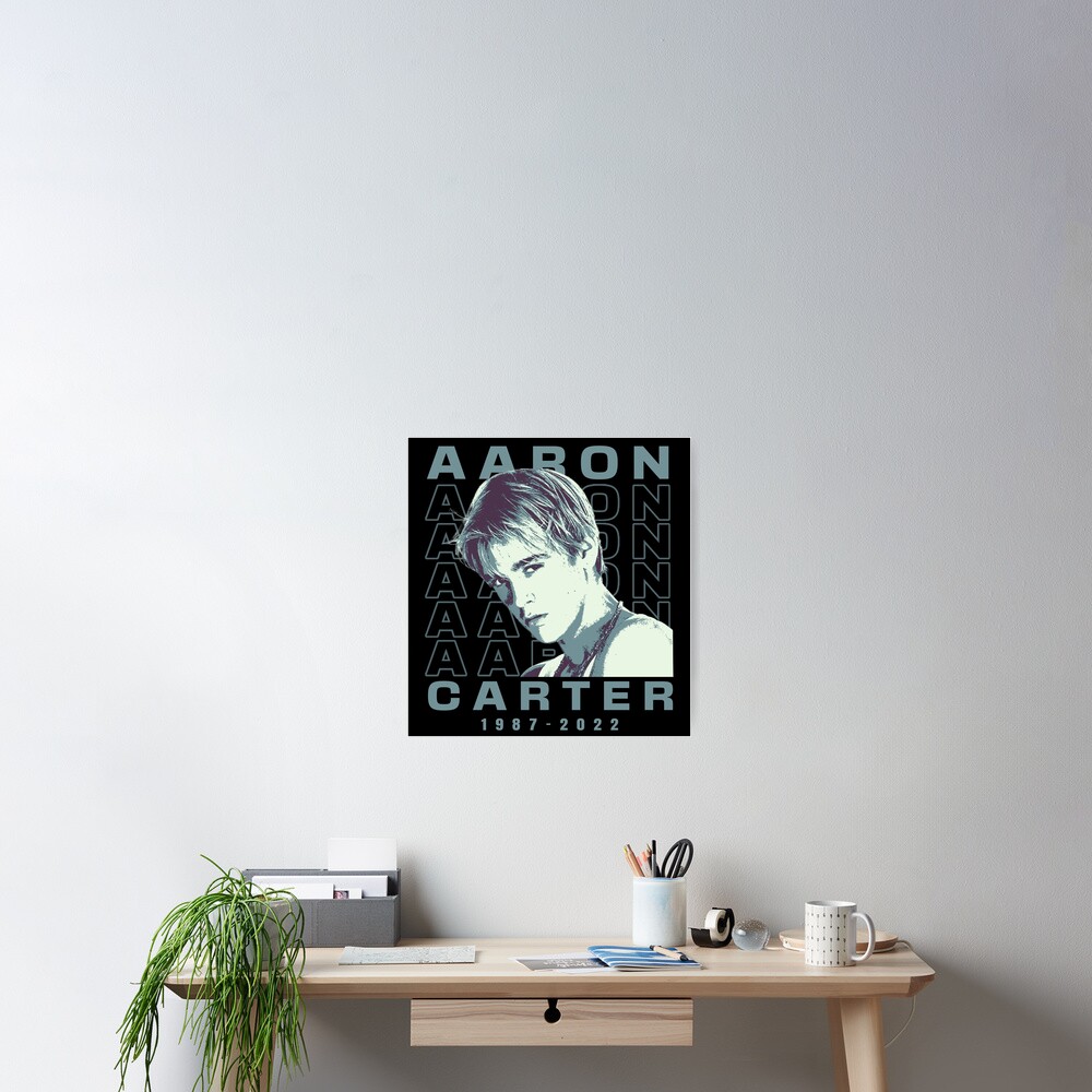 "Aaron Carter" Poster for Sale by millashadow | Redbubble