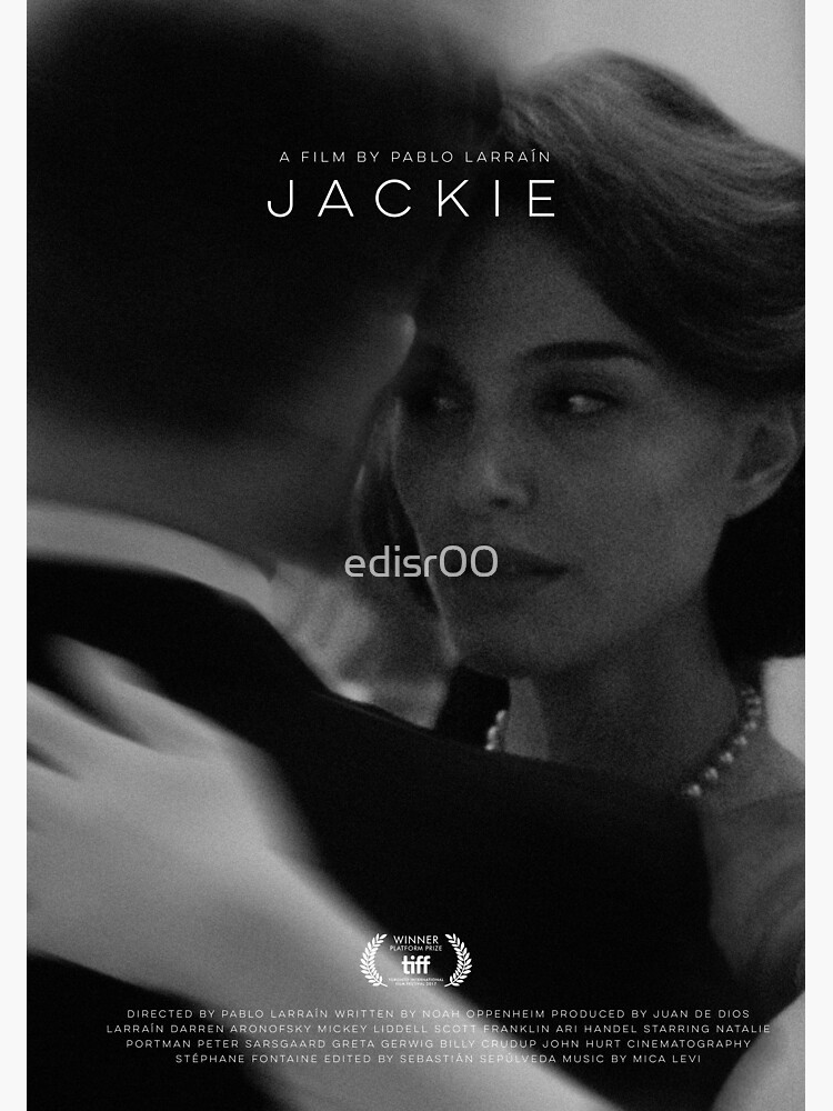 "jackie" Sticker for Sale by edisr00 | Redbubble